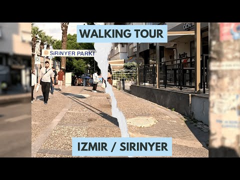 IZMIR SIRINYER WALKING TOUR / 🇹🇷 TURKEY / 4K 60FPS