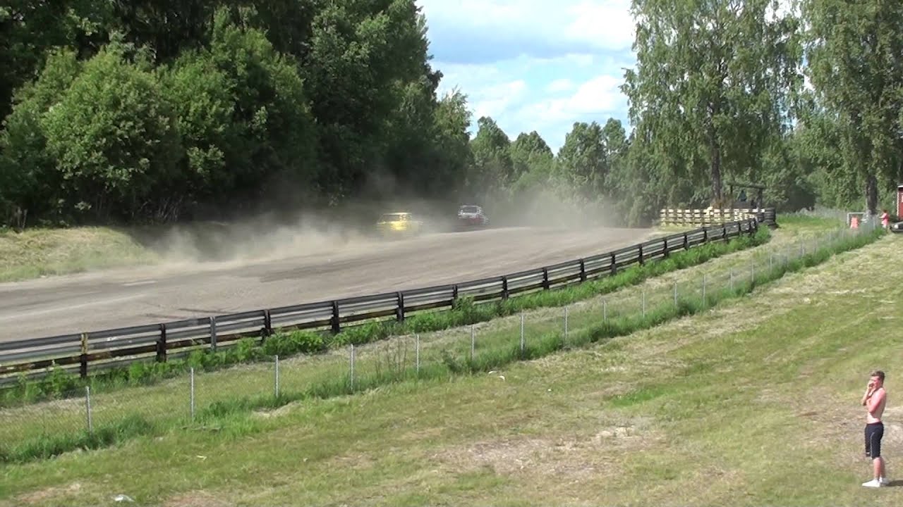 Rallycros sm Arvika 2011 Omg 3 Linus Westman - YouTube