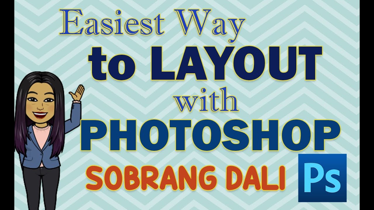 EASIEST WAY TO LAYOUT WITH PHOTOSHOP |Tutorial - YouTube