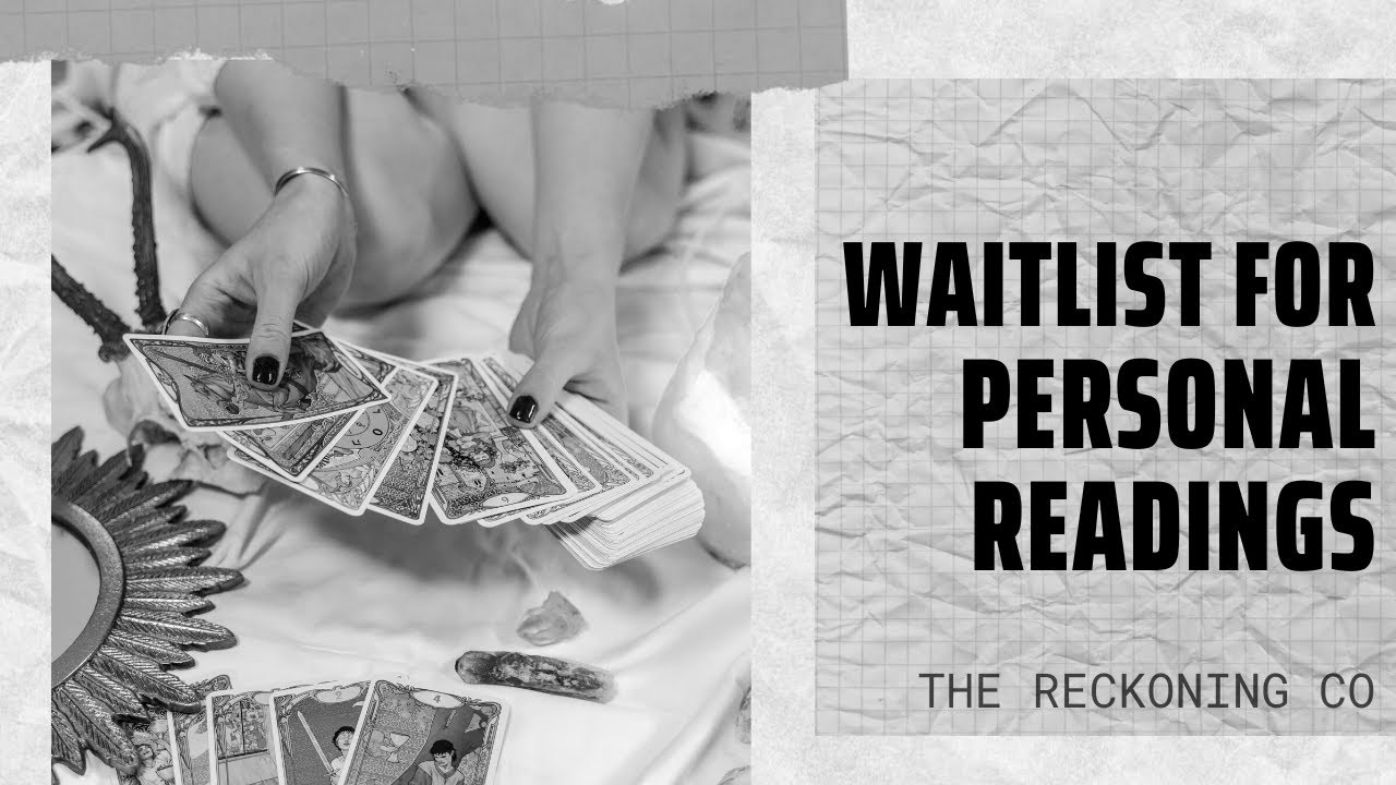 Waitlist for Personal Readings // Instructions & Details - YouTube