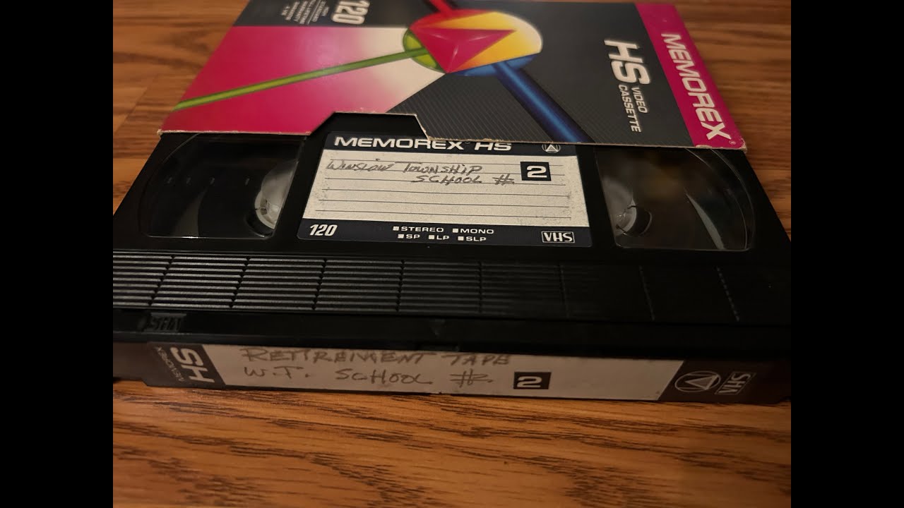 Tape Labeled "Winslow Township School Number 2 Retirement Tape" - YouTube
