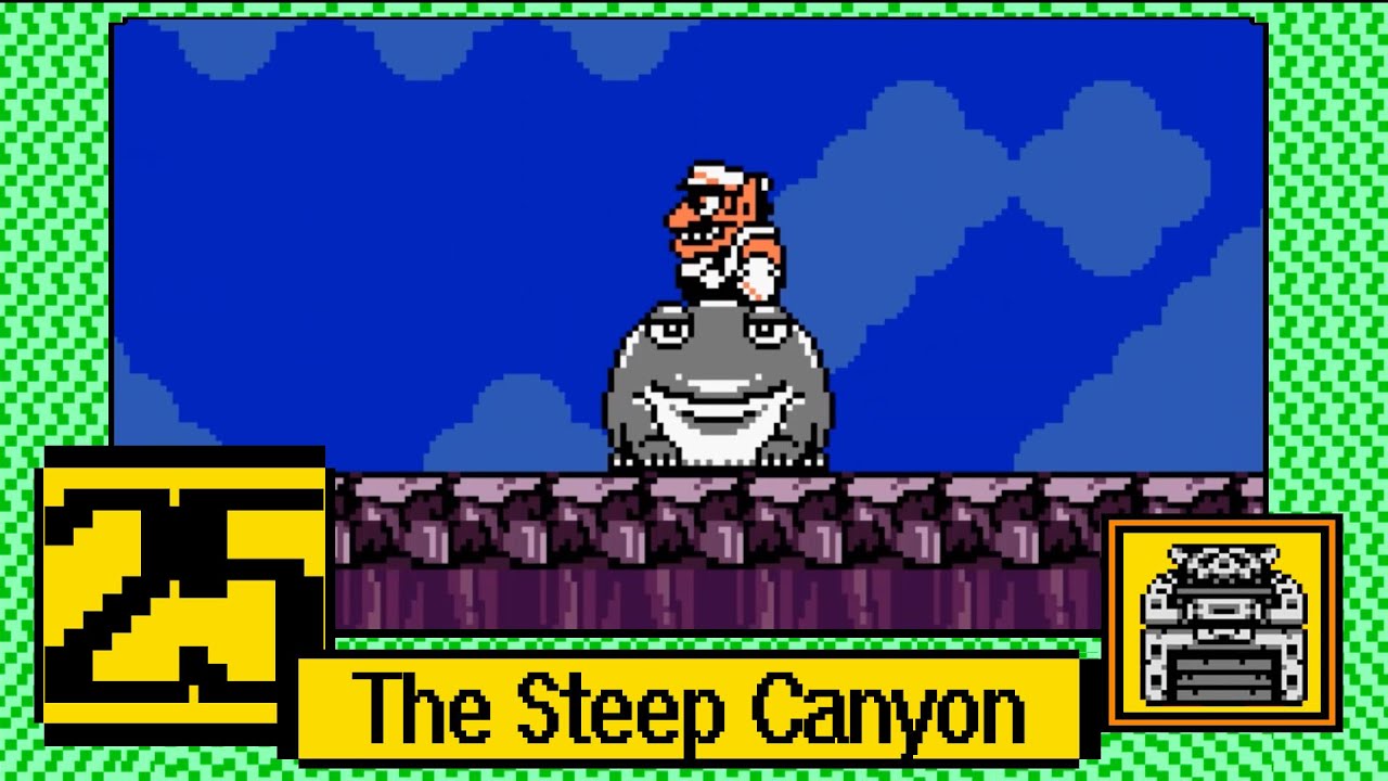 S4: The Steep Canyon (GBC) WARIO LAND 3 🤫 First Time Playthrough Part ...