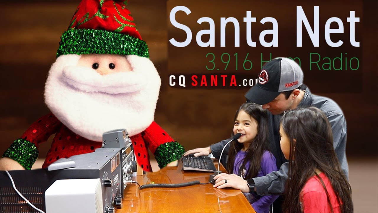 Ham Radio With Kids-Santa Net 2018 - YouTube