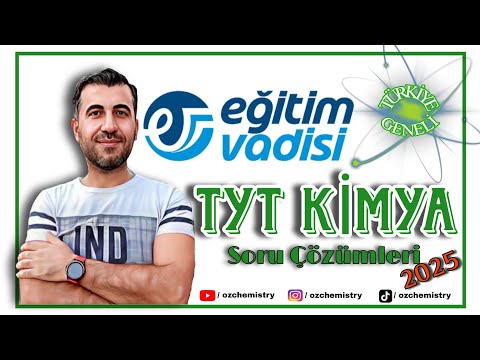 Türkiye Geneli EĞİTİM VADİSİ  Denemesi TYT-KİMYA Soru Çözümleri(20/06/2025) #aboneolun #yks25 #tyt