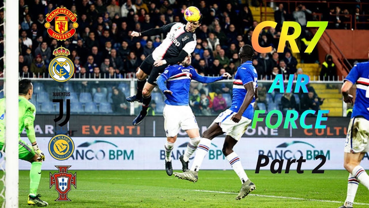 All Cristiano Ronaldo Header Goals for Juventus | Ultimate CR7 Jump ...