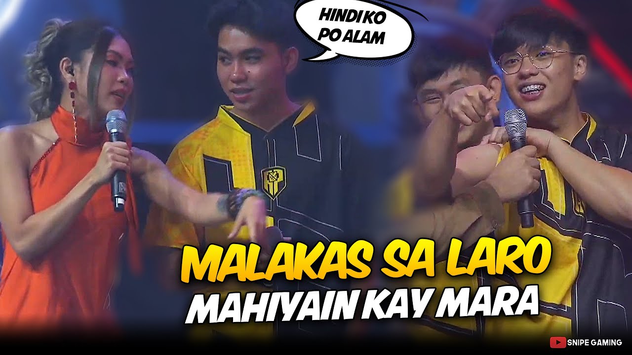 SUPER MARCO KABADO PAG KAHARAP SI MARA AQUINO . . . 😂 - YouTube