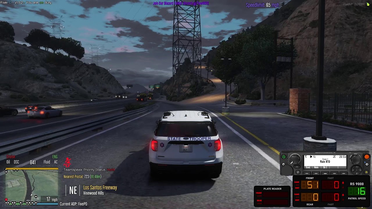 TSDOJ FivePD - FiveM - Statewide Detective Patrol! - YouTube