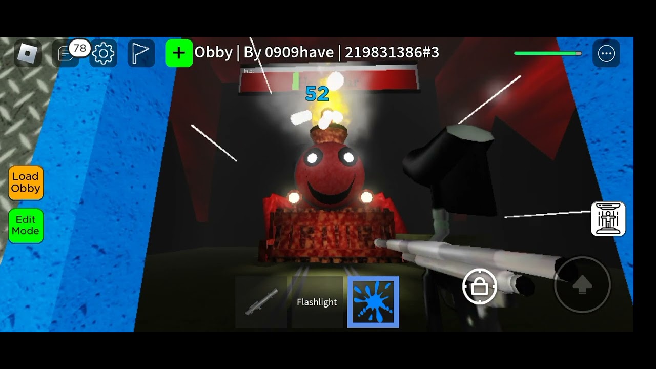 Edward The Man Eating Train In Obby Creator by 0909have - YouTube