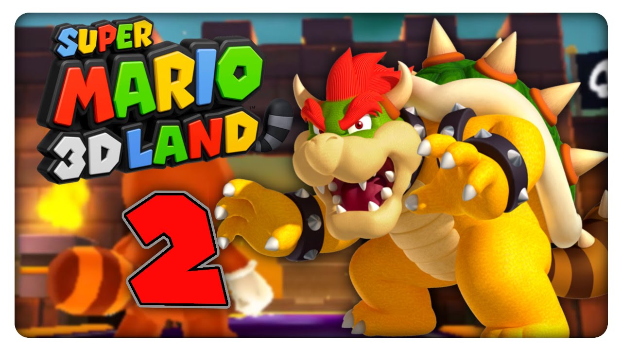 SUPER MARIO 3D LAND #002 Tanuki-Bowser - YouTube