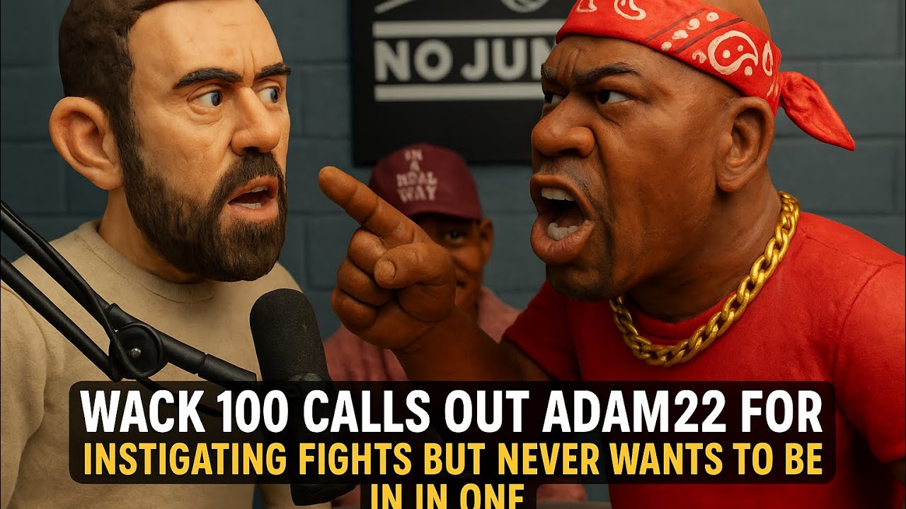 WACK 100 CALLS OUT ADAM 22 FOR ALWAYS STARTING FIGHTS BUT BEING SCARED ...