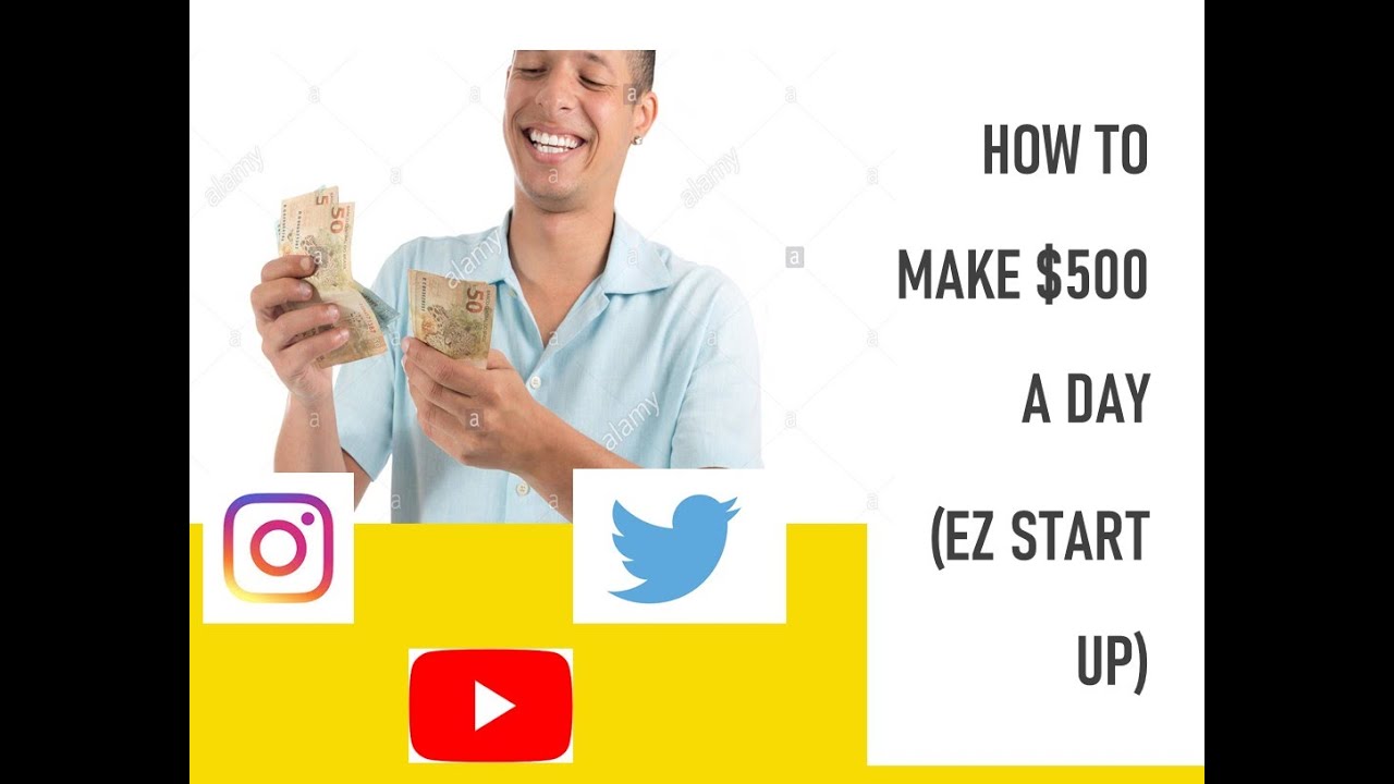 How to make $500 or more a day - YouTube
