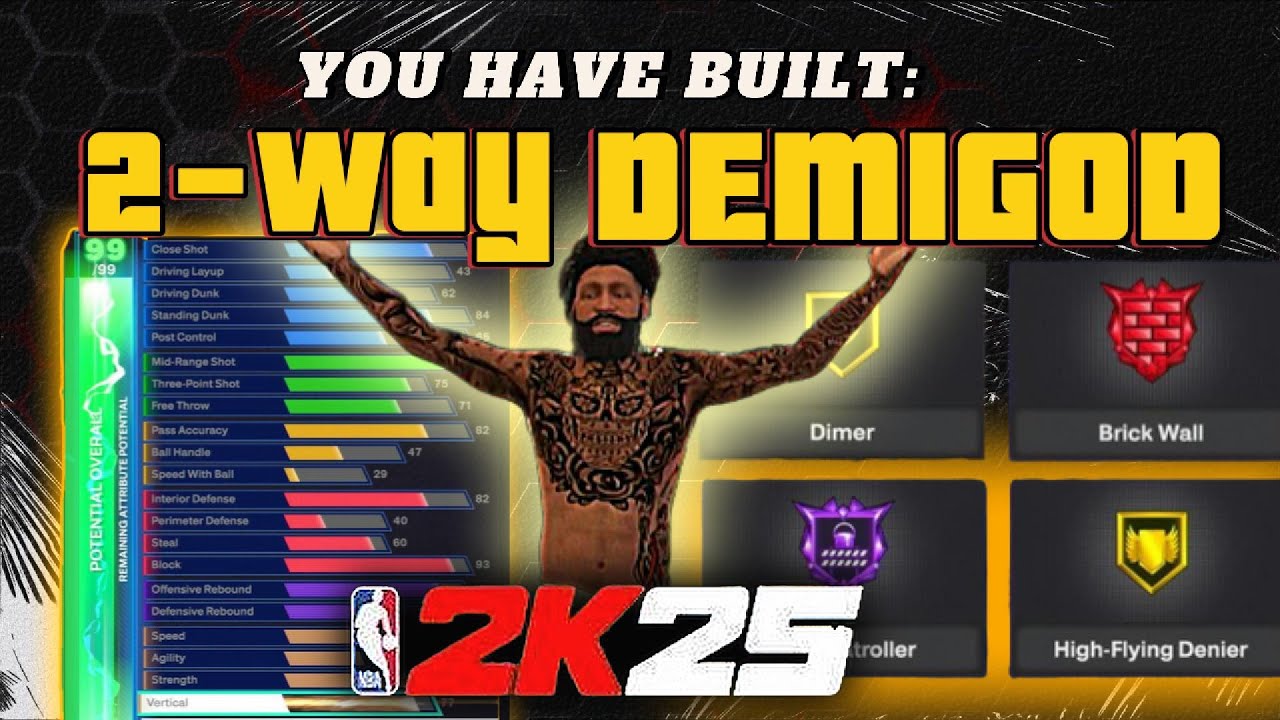 THIS 7'0 DEMIGOD WILL BREAK NBA 2K25! - YouTube