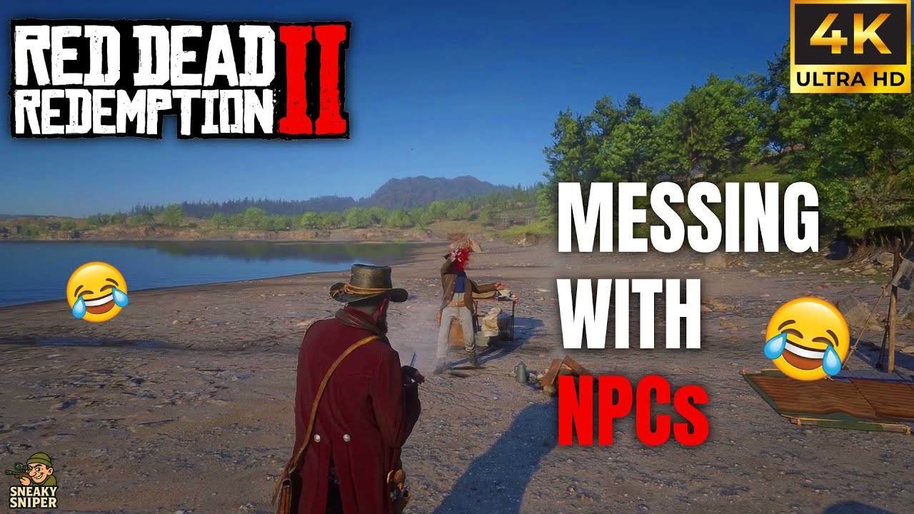 Messing with Every NPC in RDR 2 - YouTube