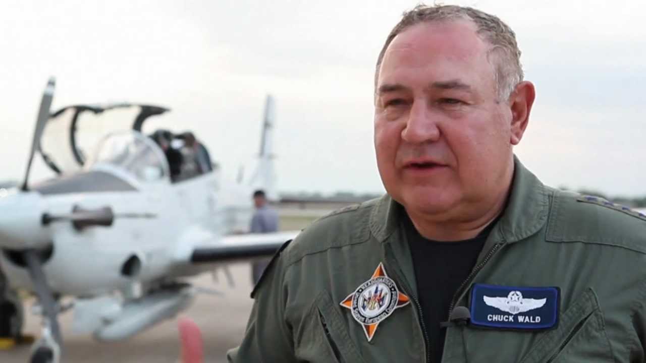 Gen. Chuck Wald on his A-29 Super Tucano Test Flight - YouTube