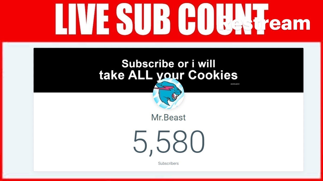 "Breaking Records for Good: Join Mr. Beast's Sub Growth Live Stream ...