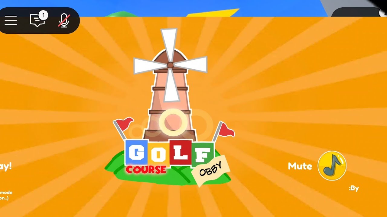 Roblox: Golf Course Obby (Full Story) - YouTube