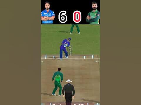R.Pant Vs Shadab Khan in Rcc 22 Game. - YouTube