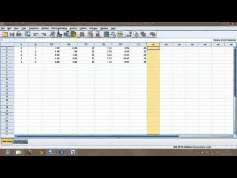 SUM LOG fo SPSS - YouTube