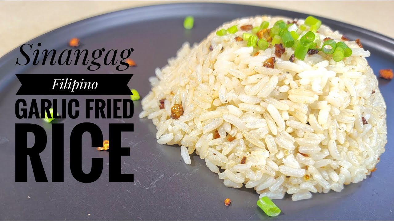 SINANGAG // Make this Simple and Delicious Filipino Garlic Rice with ...