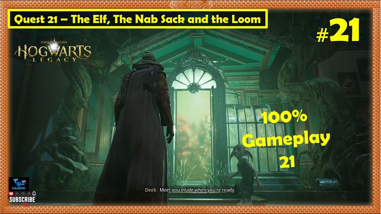 Hogwarts Legacy - The Elf, The Nab Sack and the Loom | Rescue Mooncalf ...