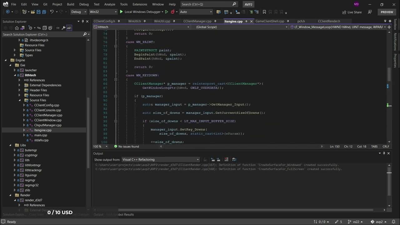 Lithtech - Aliens vs Predator 2 - Restoring game engine - ep. 14 - YouTube
