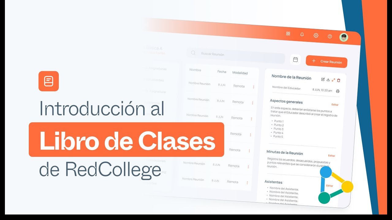 Libro de Clases Digital - RedCollege - YouTube