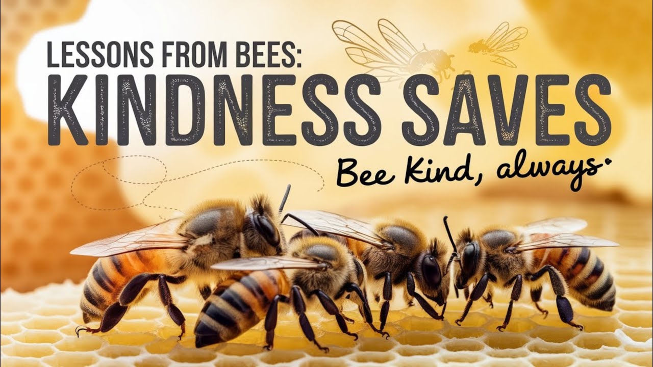 Kindness Saves - Always Be Kind | Lessons from Bees - YouTube