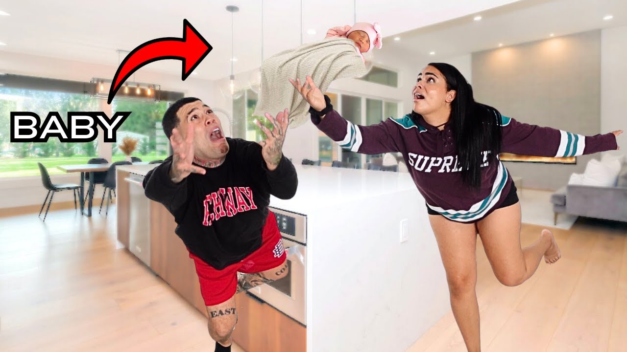 I DROPPED THE BABY - YouTube