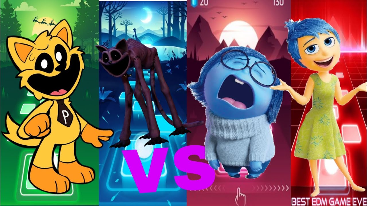 CatNap vs Inside Out 2 who is best Tileshop EDM RUSH - YouTube