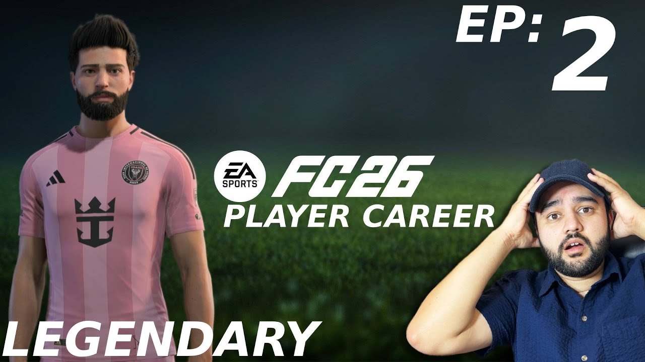 Its hard to score in Legendary Difficulty in Player Career ||| EA FC26 ...