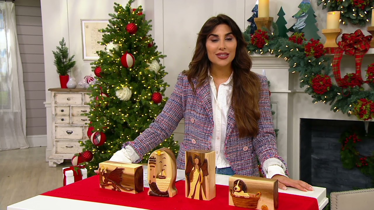 Carver Dan's Handcrafted Wooden Puzzle Box w/ Magnetic Closure on QVC ...