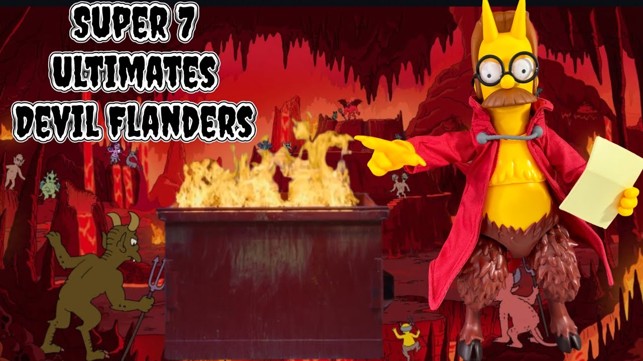 Hi Diddly Ho! This figure is a HELL NO!!! | Super7 Ultimates Simpson’s ...