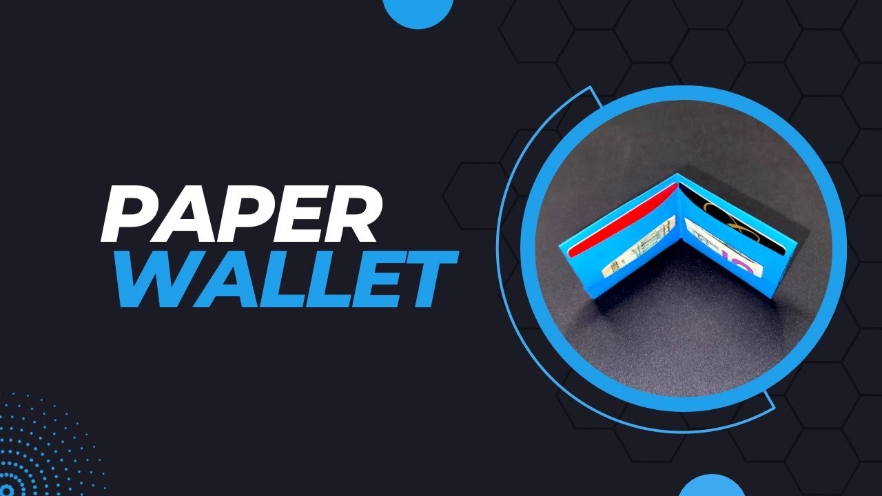 How to make paper Wallet | No glue | Step by Step | Origami DIY crafts ...