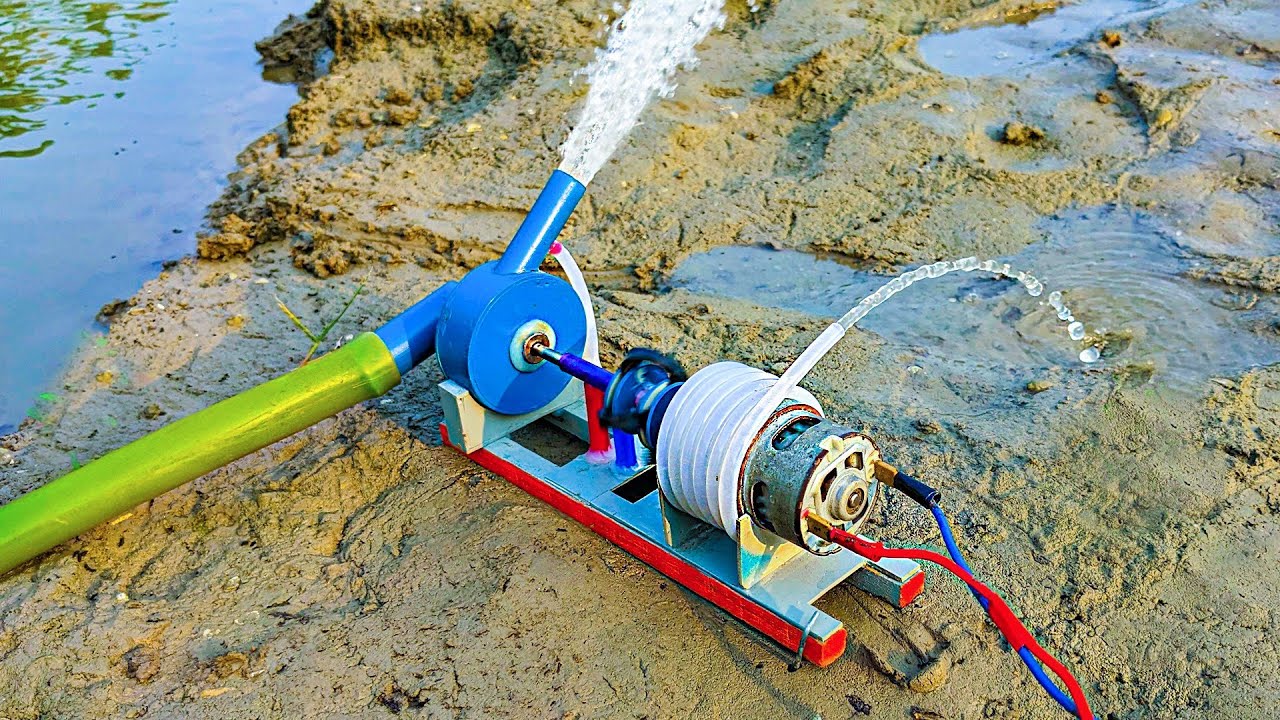 How To Make High Pressure Water Pump Using 775 Motor | Water Cooled ...