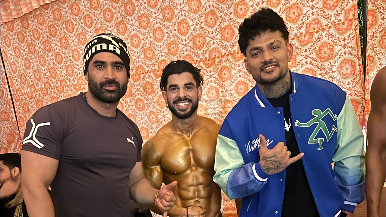 Super Sam in Bodybuilding Show.// Gold Medal 🥇 Congratulations Siddhant ...