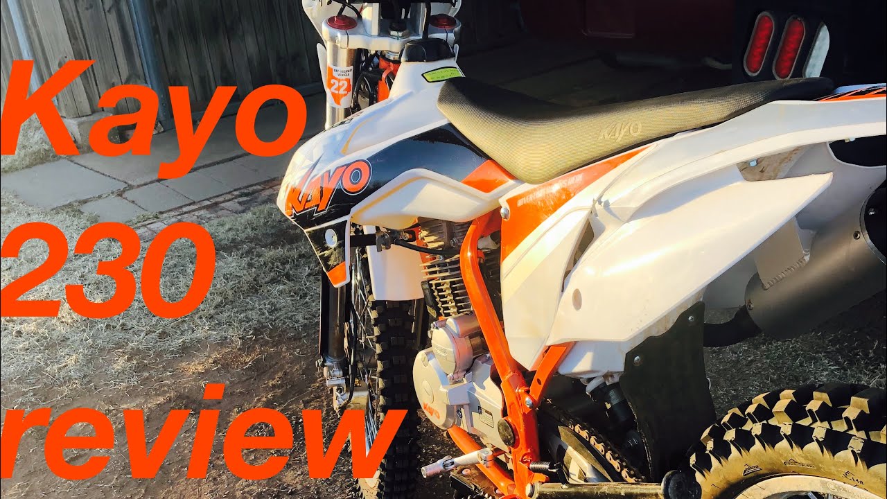 My Review On The Kayo 230 Dirtbike #kayo #kayo230 #kayo250 - YouTube