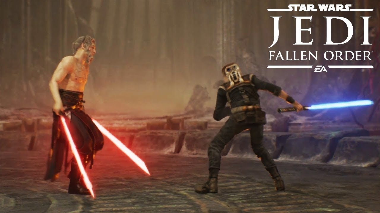 Star Wars Jedi: Fallen Order (Gameplay, fight with Taron Malicos and ...