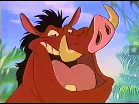 Disney’s Timon & Pumbaa: Healthy Eating 🍽 PSA Promo 1996