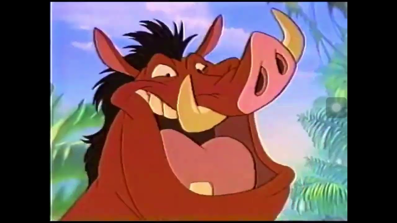 Disney’s Timon & Pumbaa: Healthy Eating 🍽 PSA Promo 1996 - YouTube