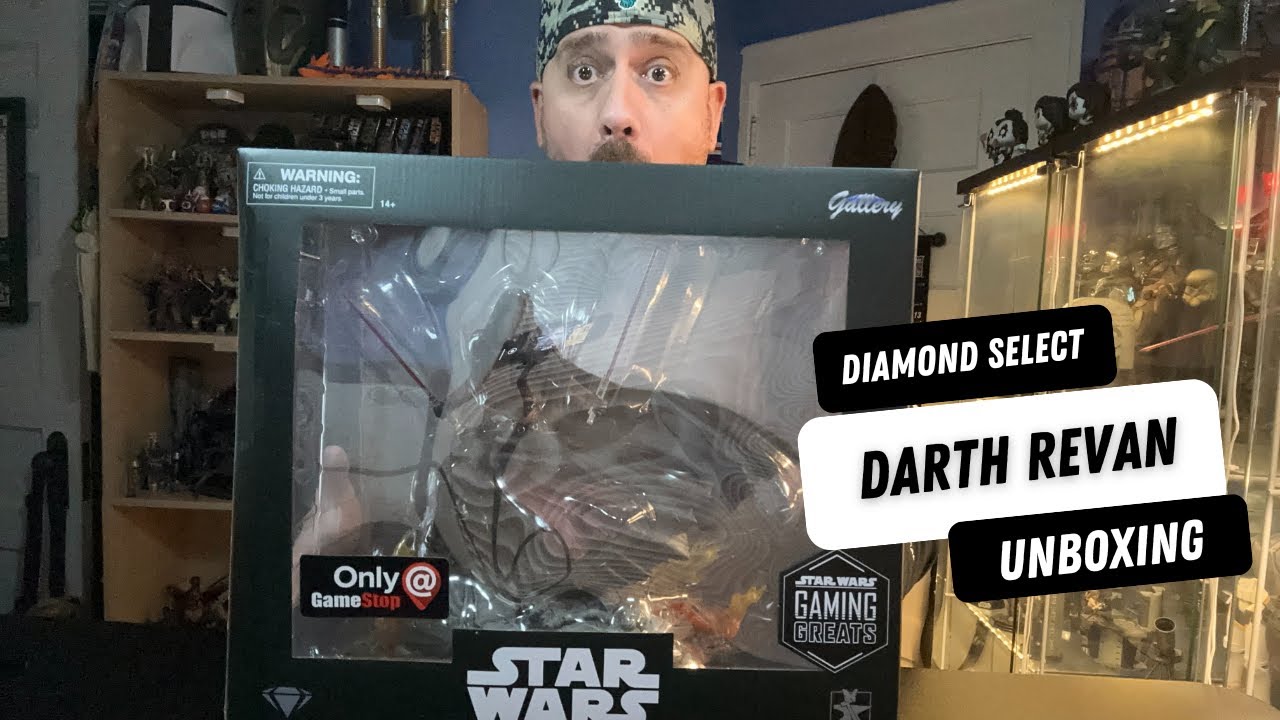 Diamond Select Darth Revan Gallery Unboxing Review - YouTube