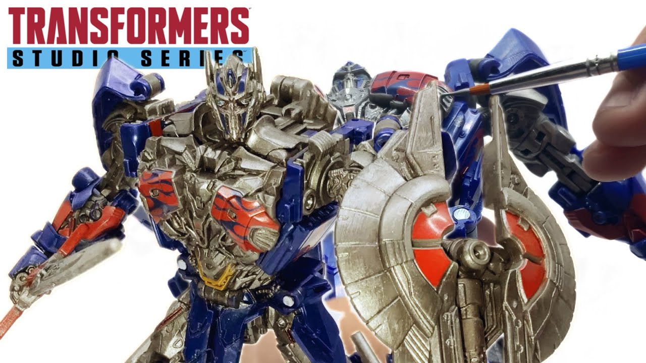 KNIGHT PRIME Repaint Tutorial - Studio Series AGE OF EXTINCTION - YouTube
