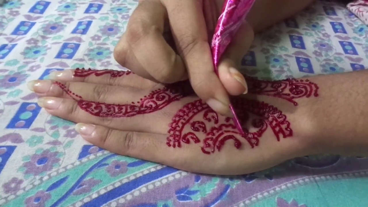 LATEST COLORED MEHNDI DESIGN YouTube latest-colored-mehndi-design-youtube