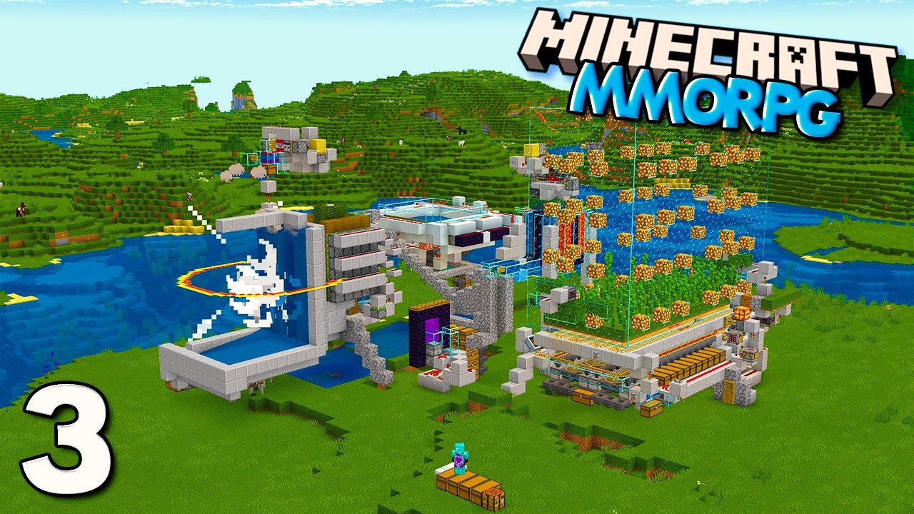 I Build 4 ESSENTIAL Farms In Minecraft 1.21 Survival - YouTube