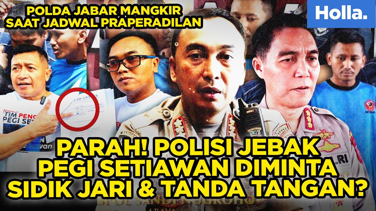 Parah! Polisi Jebak Pegi Setiawan Diminta Sidik Jari & Tanda Tangan ...