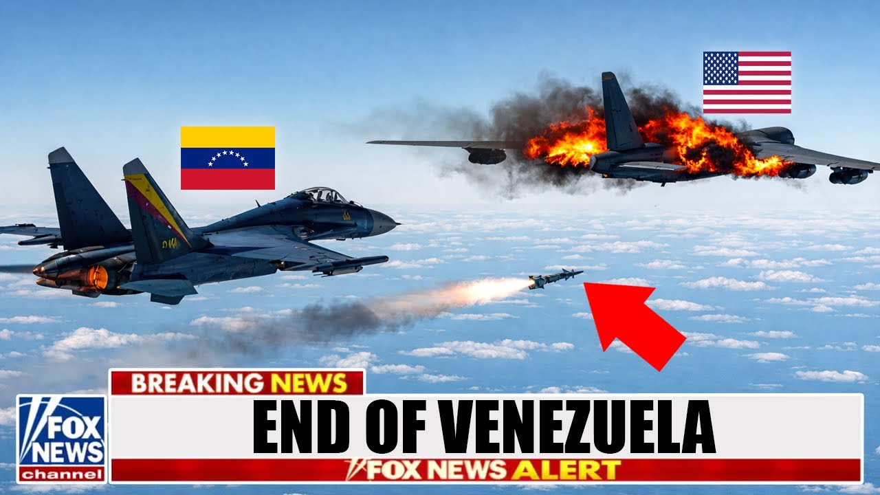 Venezuelan Jet Tried to HIT US B-52 Bomber — What Happened Next Shocked ...