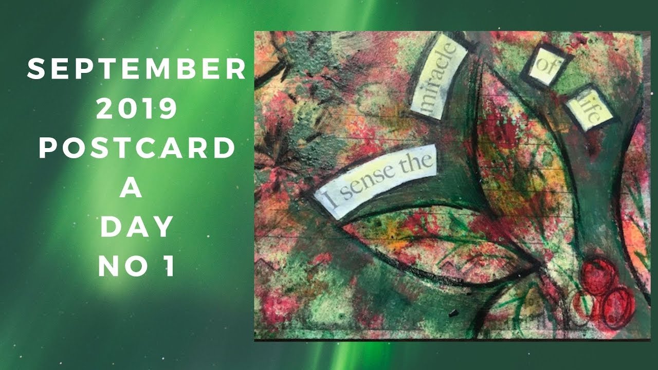 September Postcard a Day | September 1 - YouTube