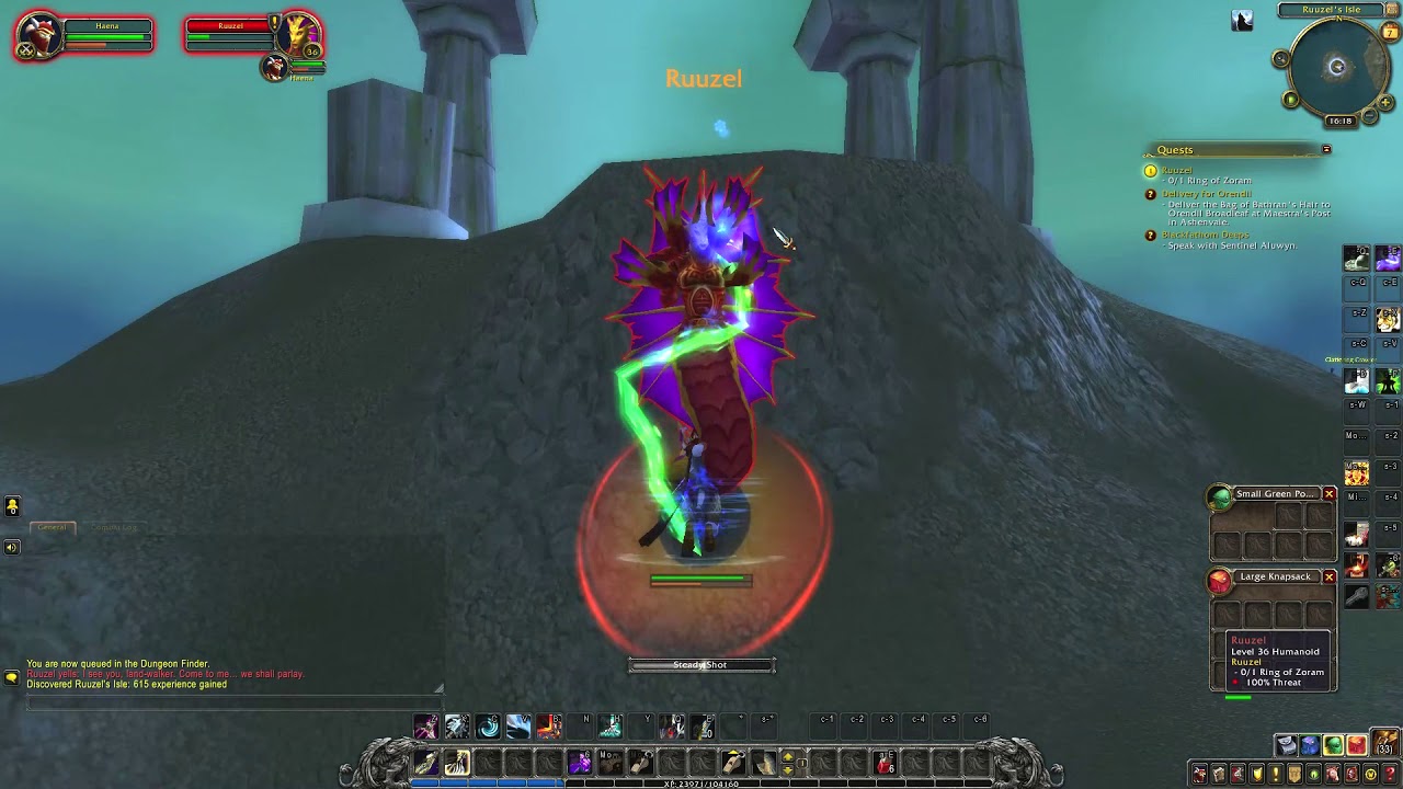 How to do Ruuzel quest - World of Warcraft - YouTube