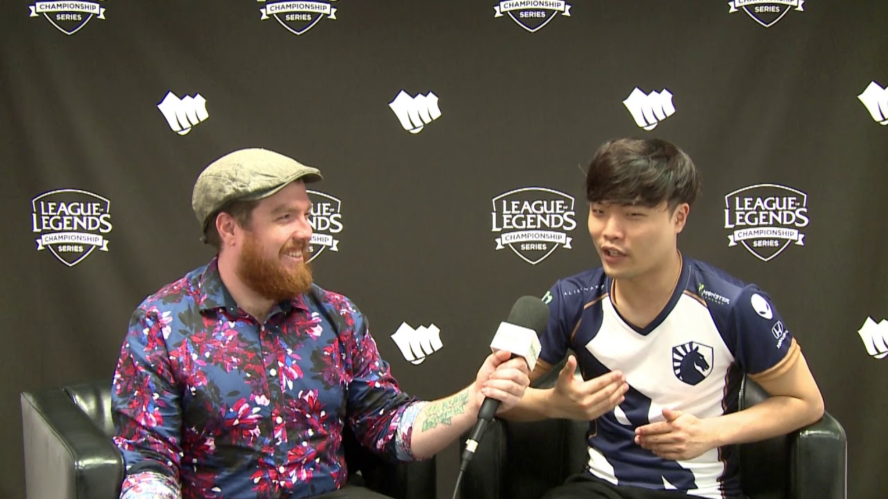 [LCS] Team Liquid Impact talks about stressful match against 100T - YouTube