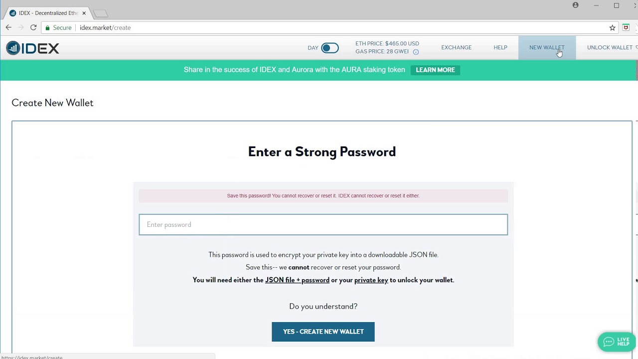 //HOW TO USE IDEX EXCHANGE// - YouTube