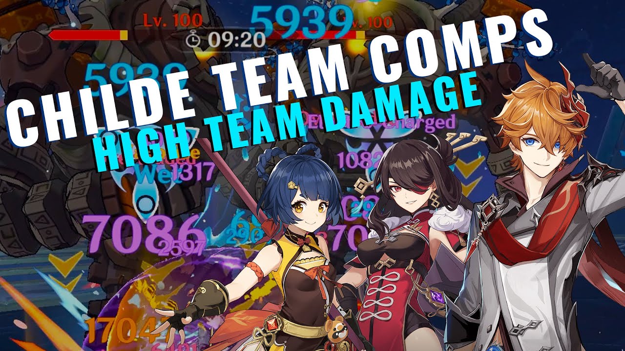 Tartaglia Best Team Comps | High Team Damage | Genshin Impact - YouTube